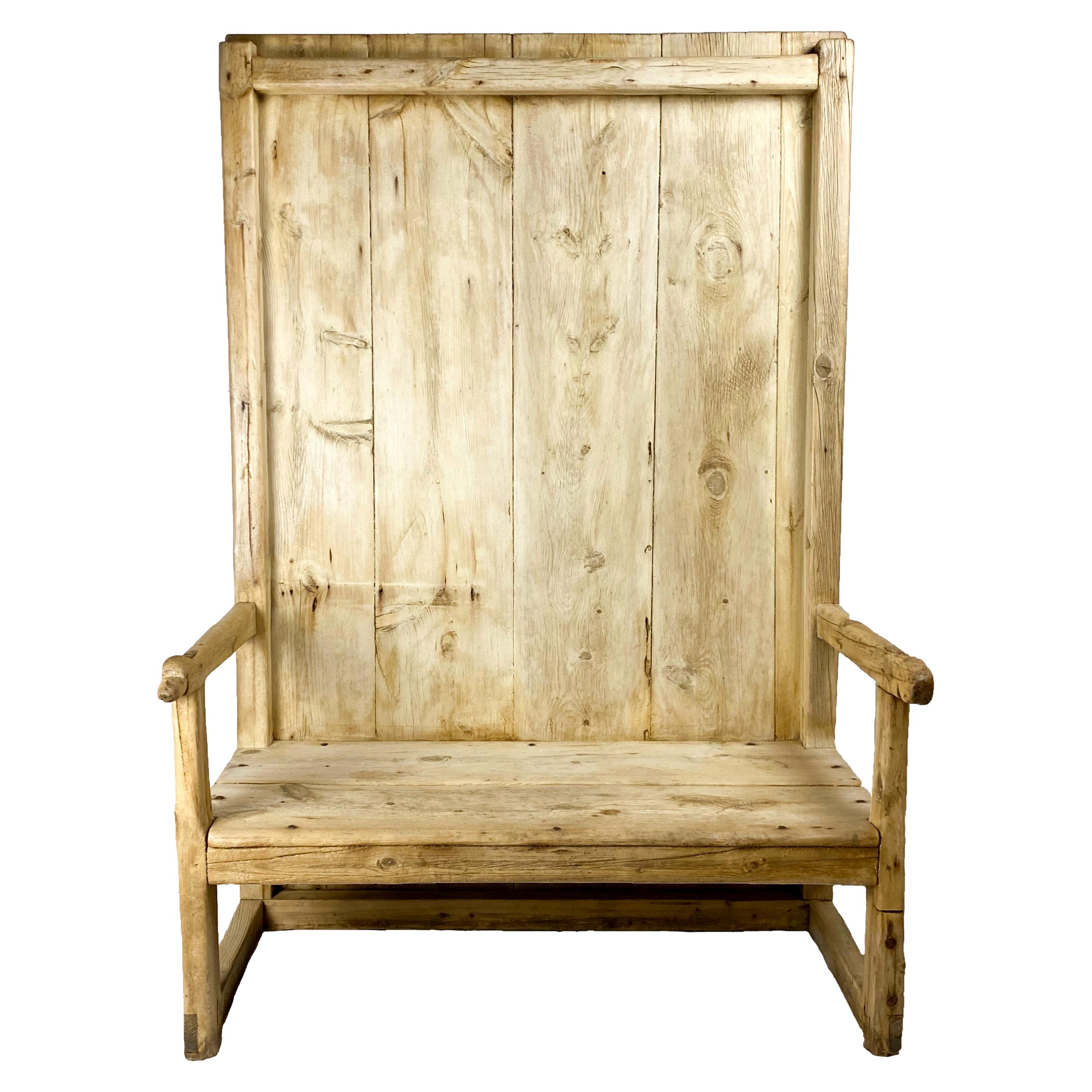 Vintage Spanish Bench at 1stDibs