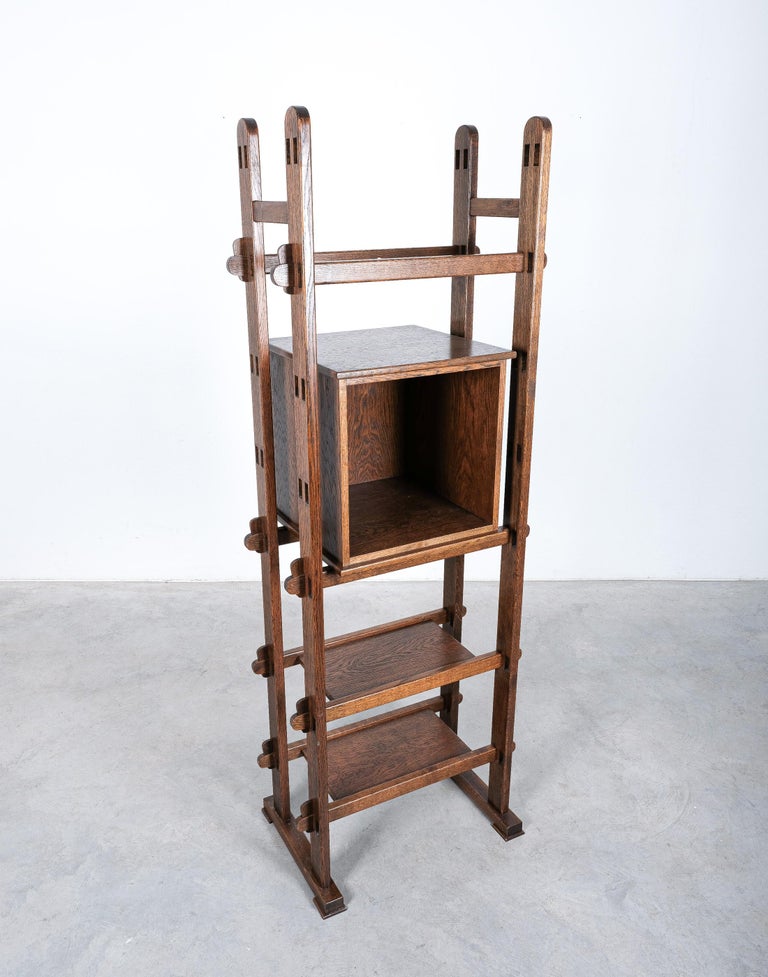 Rustic Bespoke Plug-In Shelf Unit System Etagere from Oak, France, 1960 ...