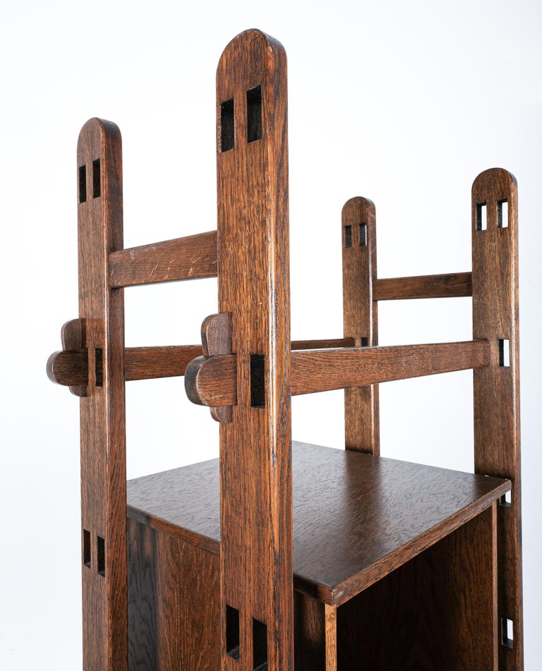 Rustic Bespoke Plug-In Shelf Unit System Etagere from Oak, France, 1960 ...