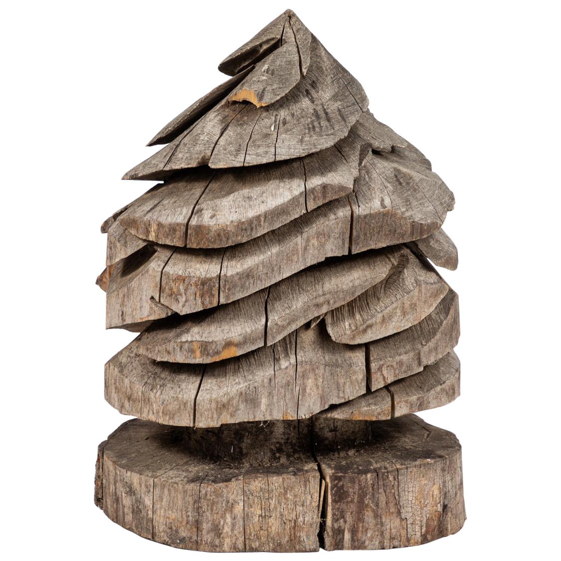Rustic Carving Made from Tree Trunk at 1stDibs