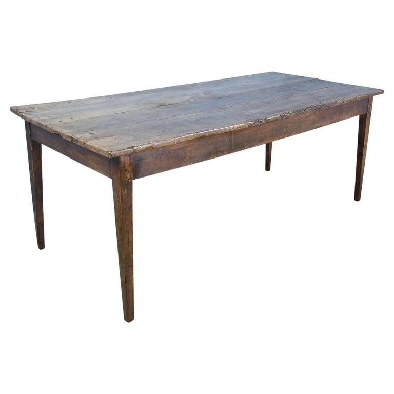 Rustic Cherry Dining Table at 1stDibs