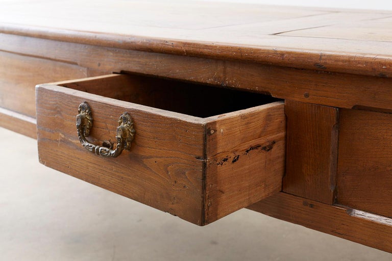 Rustic Country French Farmhouse Display Table or Console at 1stDibs