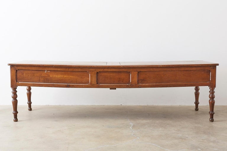 Rustic Country French Farmhouse Display Table or Console at 1stDibs