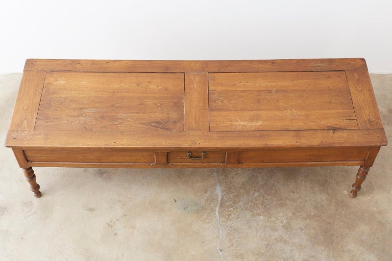 Rustic Country French Farmhouse Display Table or Console at 1stDibs