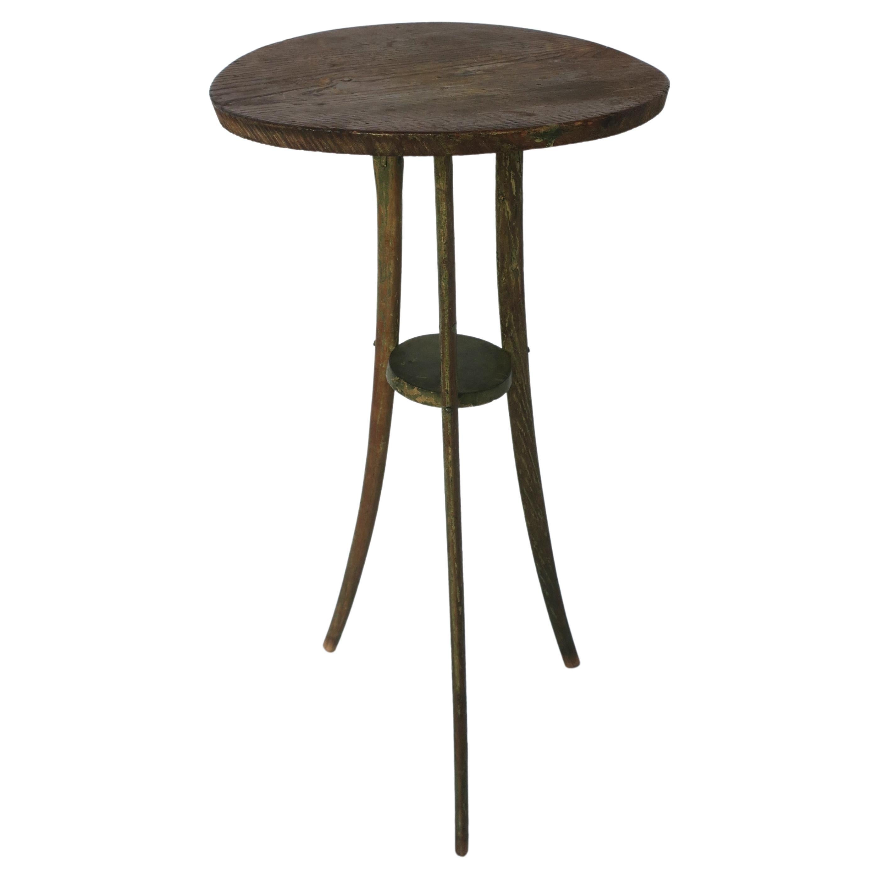 Italian Octagonal Mahogany and Gilt Side Table or Plant Stand For Sale ...