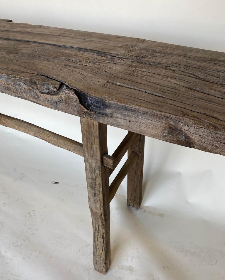 Rustic Elm Altar Table at 1stDibs