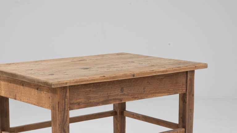 Rustic European Wooden Table For Sale at 1stDibs