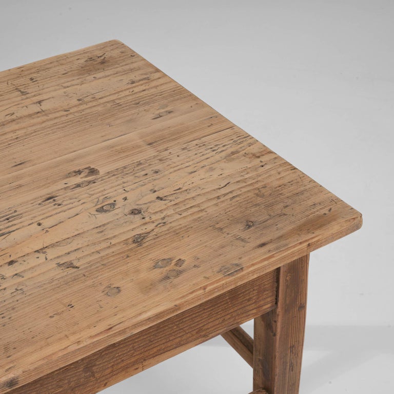 Rustic European Wooden Table For Sale at 1stDibs