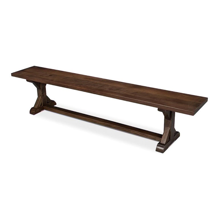 Rustic Farmhouse Bench For Sale at 1stDibs