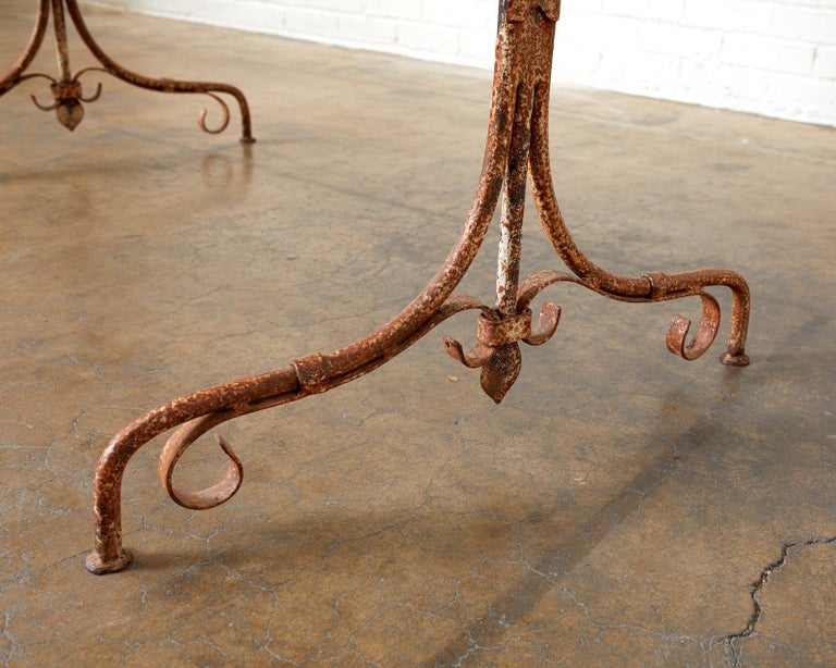 Rustic French Bistro Style Dining Table or Console at 1stDibs | french ...