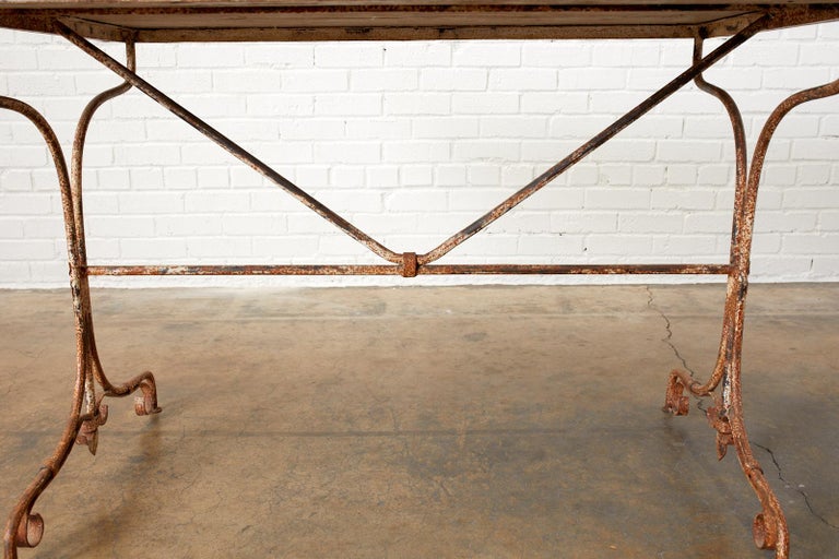 Rustic French Bistro Style Dining Table or Console at 1stDibs | french ...