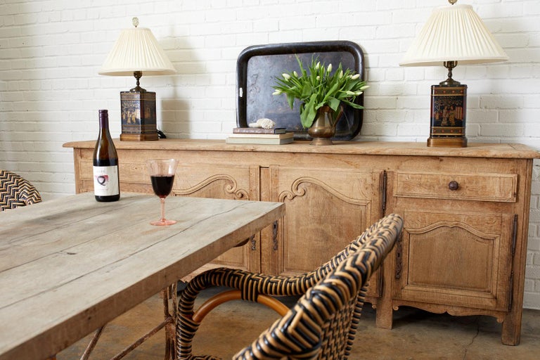Rustic French Bistro Style Dining Table or Console at 1stDibs | french ...