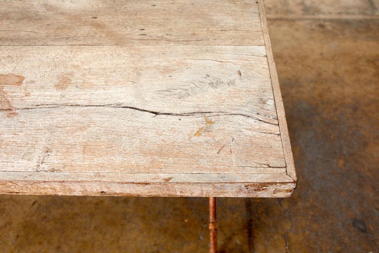 Rustic French Bistro Style Dining Table or Console at 1stDibs | french ...