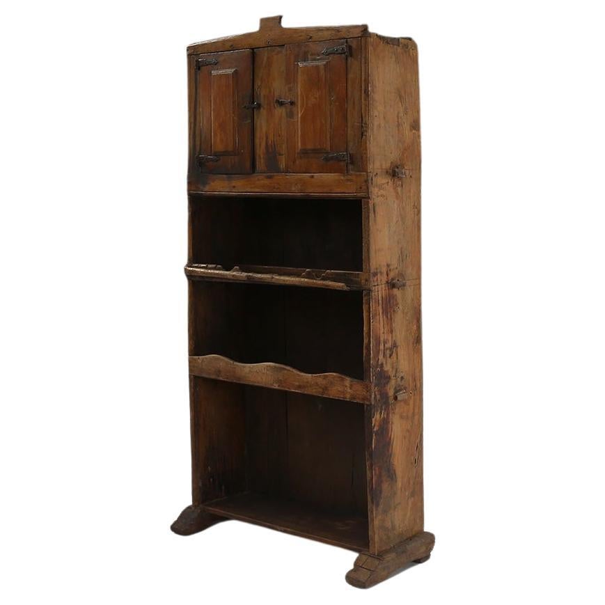Small Rustic Farm Cupboard at 1stDibs