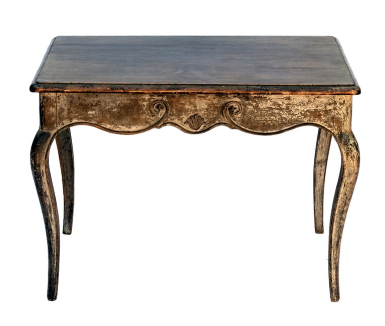 Rustic French Provincial Style Side Table For Sale at 1stDibs