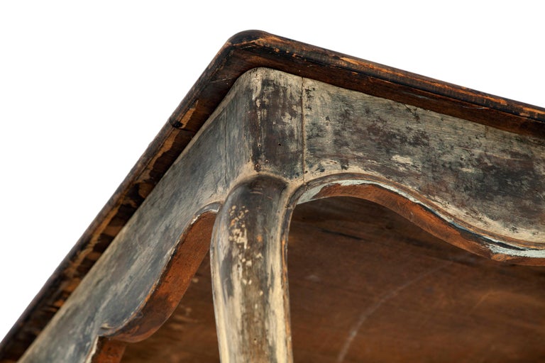 Rustic French Provincial Style Side Table For Sale at 1stDibs