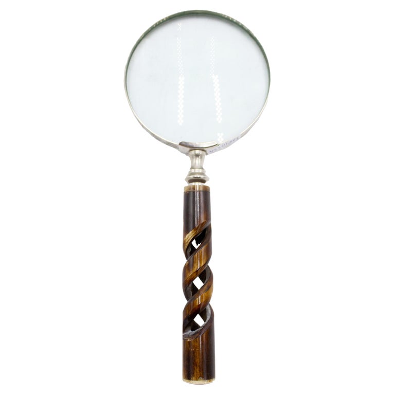 Rustic Horn Magnifying Glass at 1stDibs