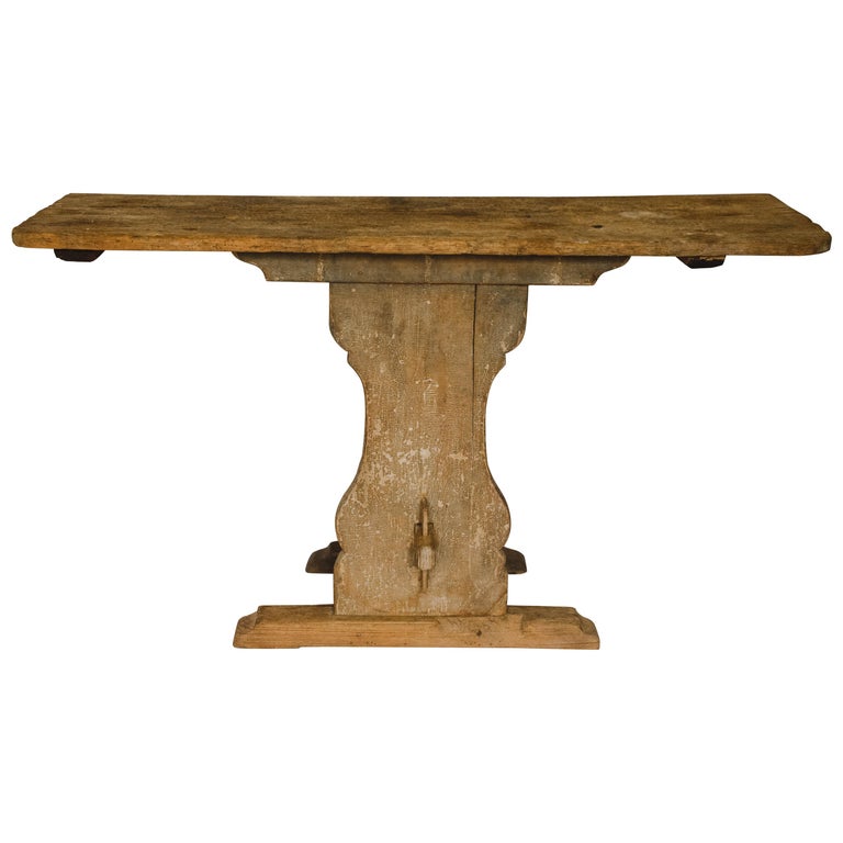 Rustic Italian Console at 1stDibs