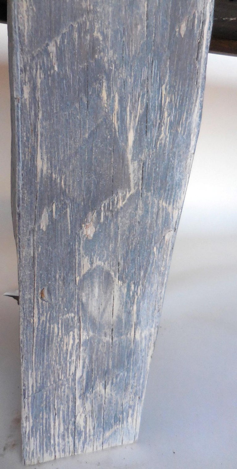 Rustic Large Scale Table For Sale at 1stDibs