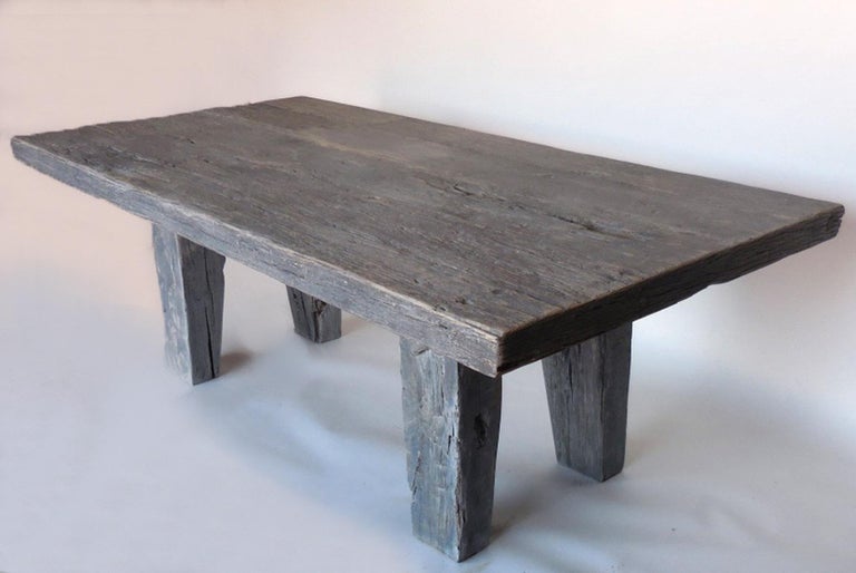 Rustic Large Scale Table For Sale at 1stDibs