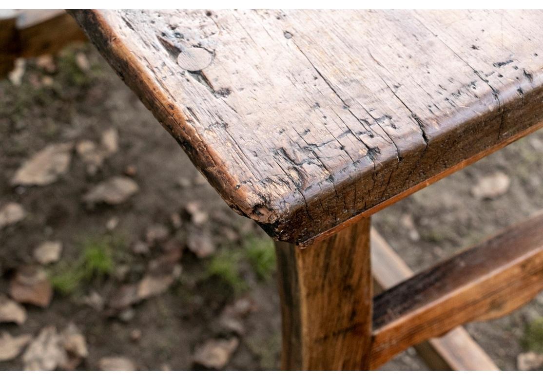 Rustic Late 18th C.entiury Tavern Table For Sale at 1stDibs