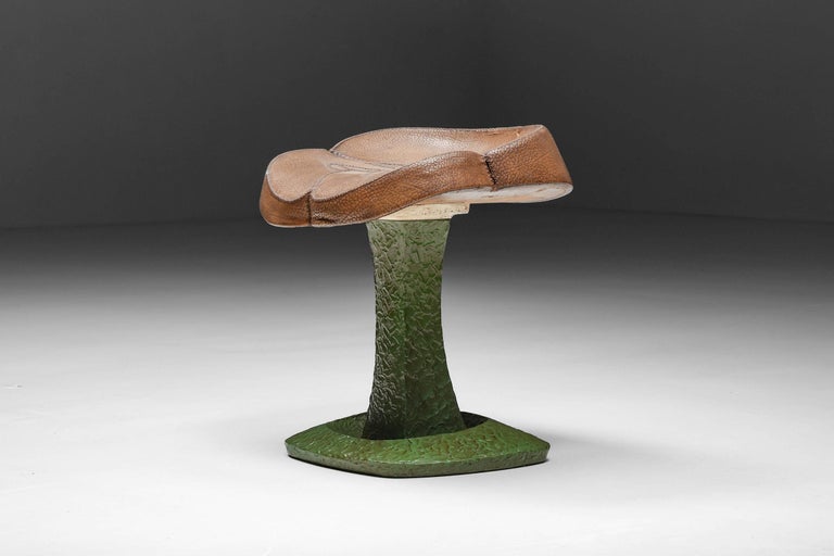Postmodern artists Stools, Italian Design, wabi-sabi inspired, 1950's ...