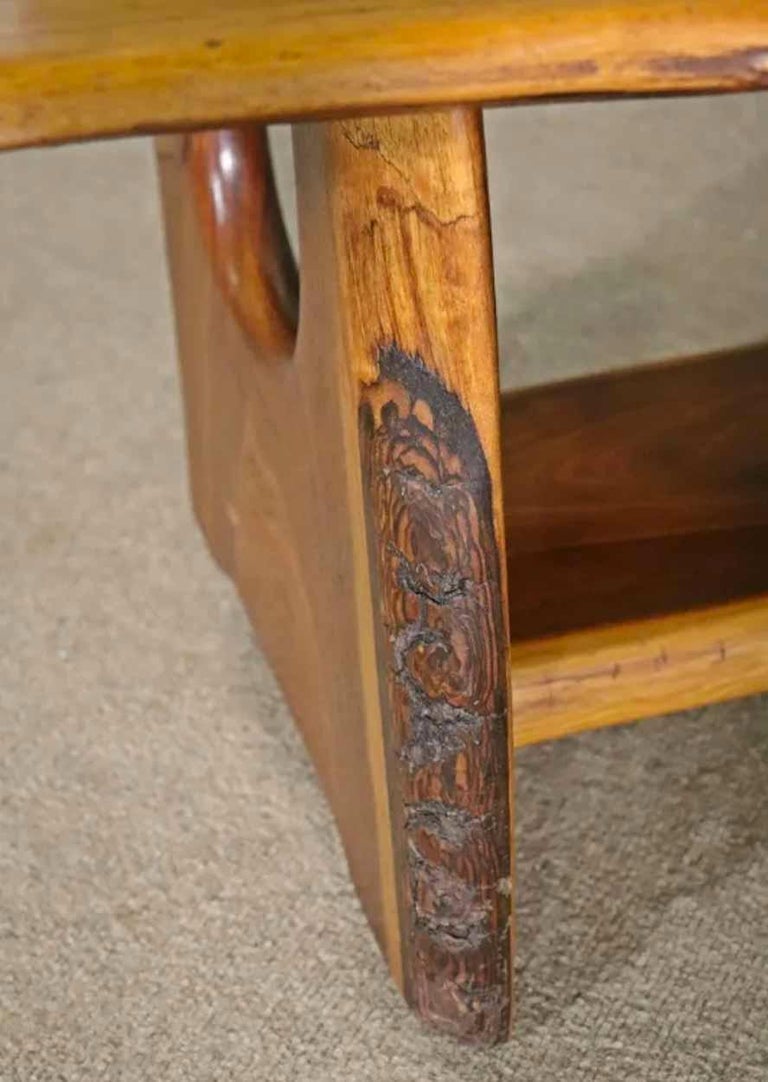 Rustic Live Edge Table For Sale at 1stDibs