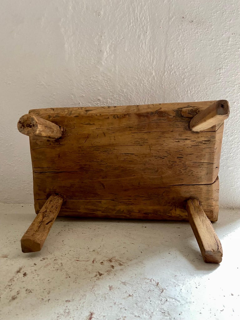 Rustic Low Table from Yucatan, Mexico, Circa 1970's at 1stDibs