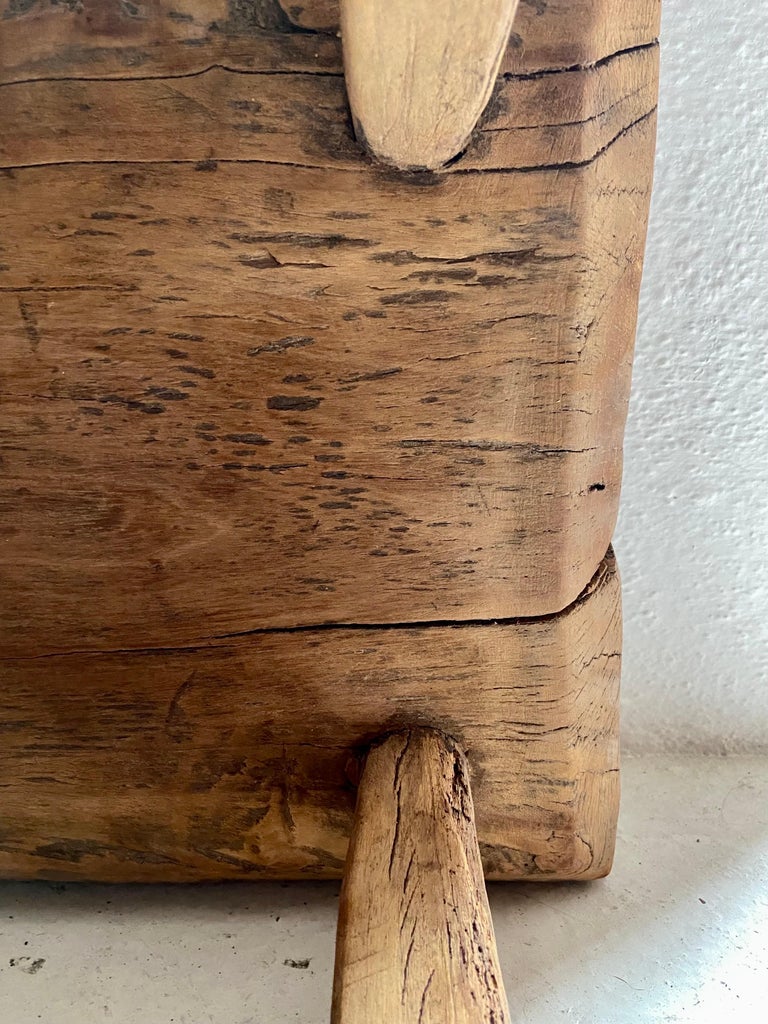 Rustic Low Table from Yucatan, Mexico, Circa 1970's at 1stDibs