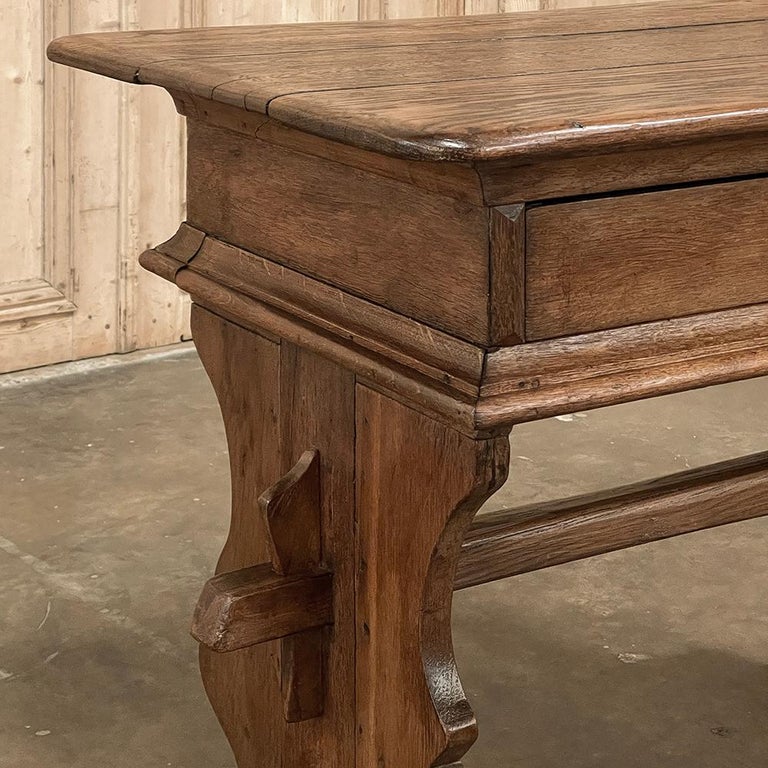 Rustic Mid-19th Century Spanish End Table For Sale at 1stDibs