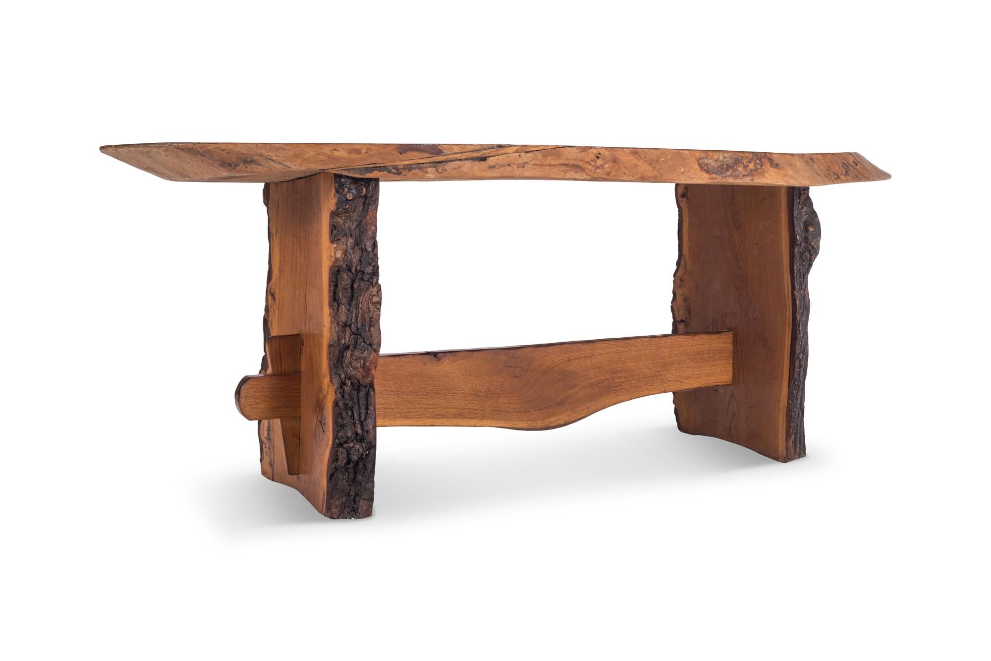 Rustic Modern Dining Table in Solid Wood For Sale at 1stDibs | rustic ...