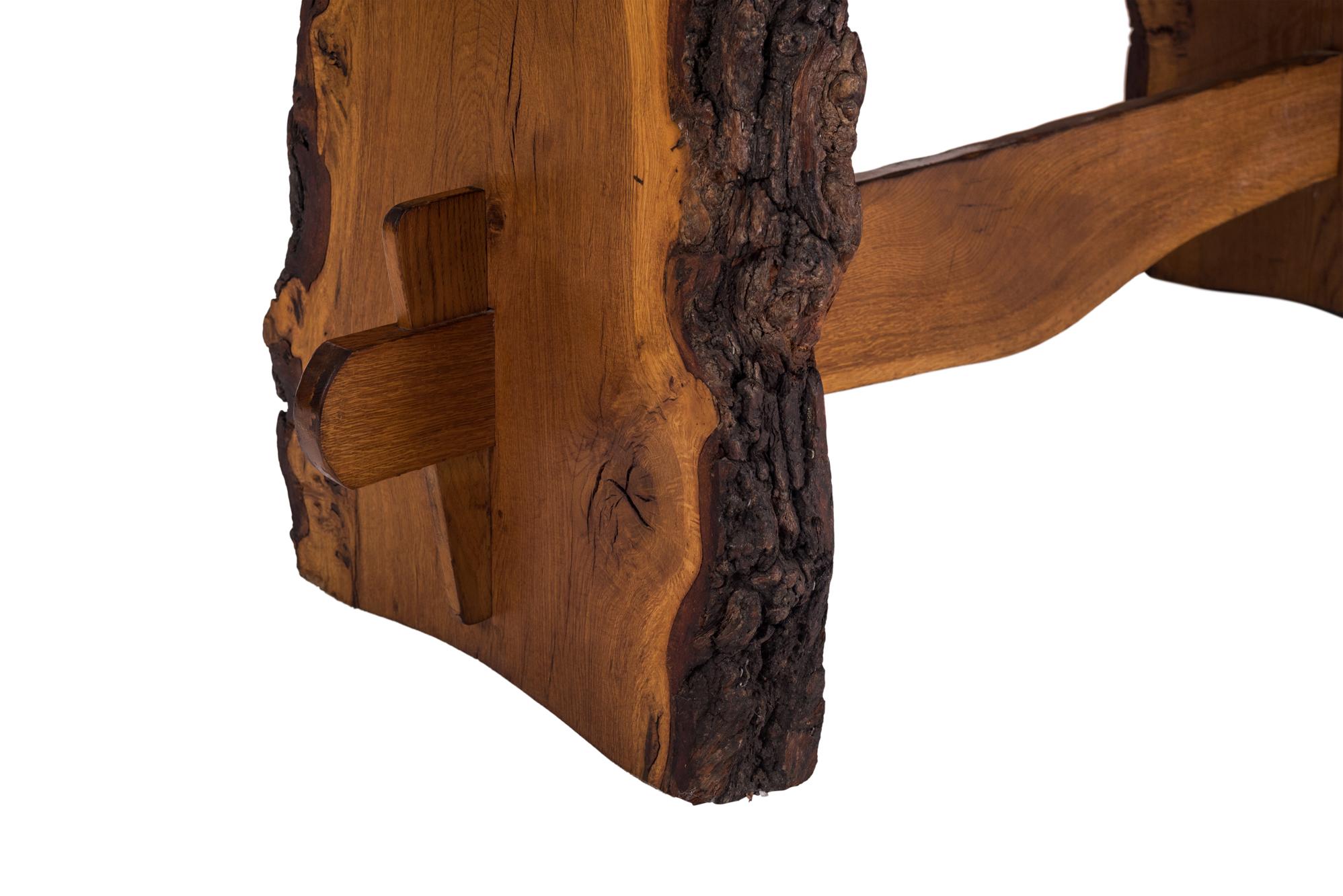 Rustic Modern Dining Table in Solid Wood For Sale at 1stDibs | rustic ...