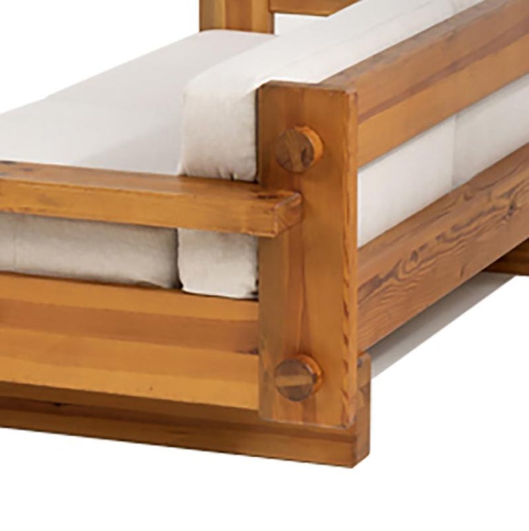 Rustic Modern Pine Sofas, Sweden, 1970’s at 1stDibs