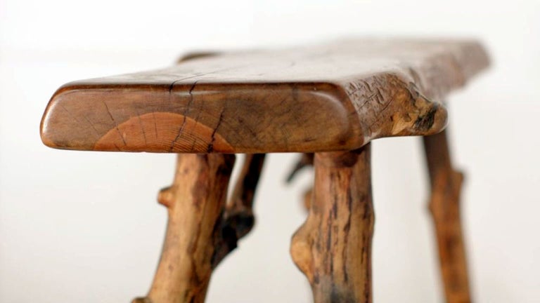 Rustic Pine Console or Sofa Table at 1stDibs | rustic pine console table