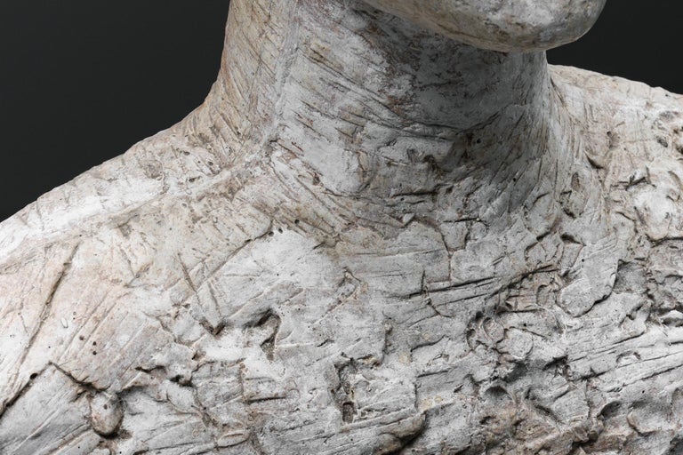 Rustic Plaster Bust, Head Sculpture, Figurative Art, Craftsman, Belgian ...