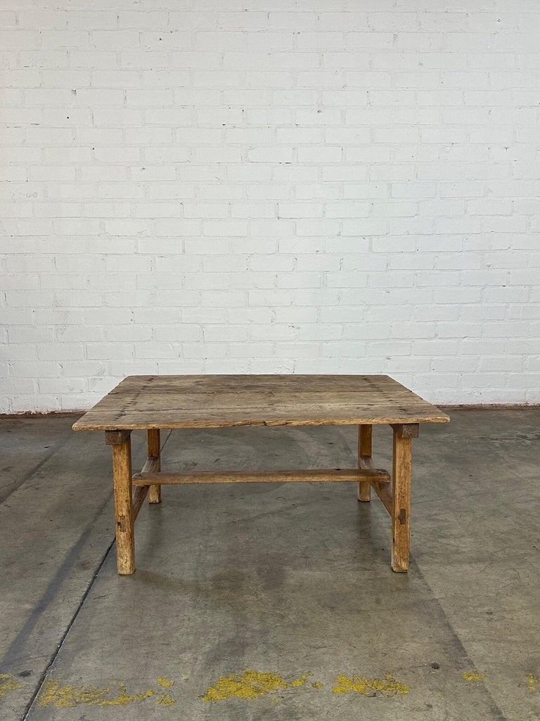 Rustic Primitive Coffee Table For Sale at 1stDibs