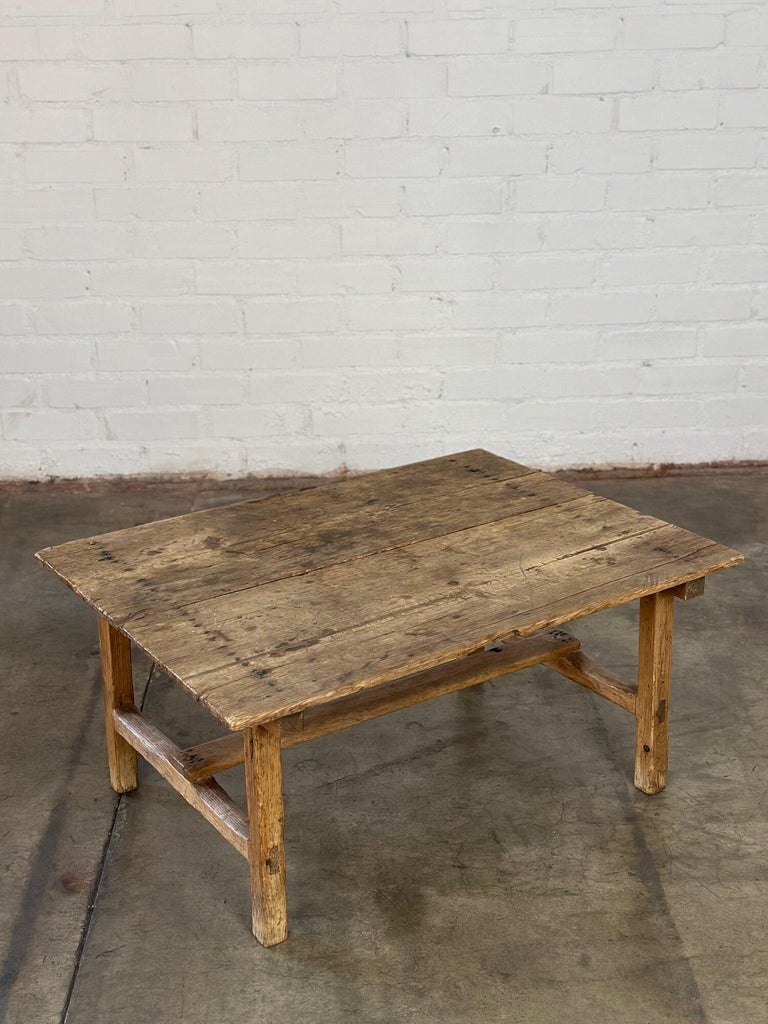 Rustic Primitive Coffee Table For Sale at 1stDibs