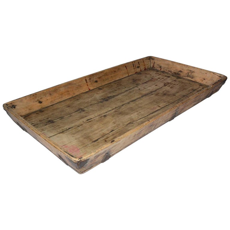 Rustic Provincial Style Chinese Tea Tray at 1stDibs