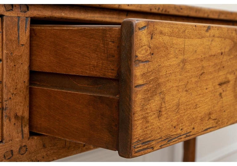 Rustic Style Console Table in Solid Hardwood After Bausman For Sale at ...