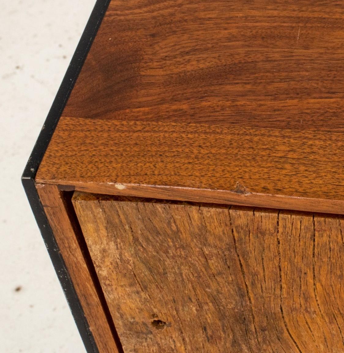 Rustic Style Reclaimed Barn Wood and Metal Credenza For Sale at 1stDibs