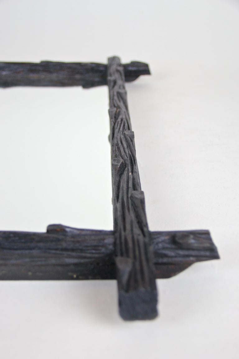 Rustic Wall Mirror "Black Forest", Austria, circa 1880 For Sale at 1stDibs