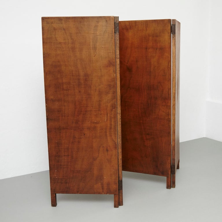 Rustic Wood Room Divider, circa 1930 For Sale at 1stDibs | rustic ...