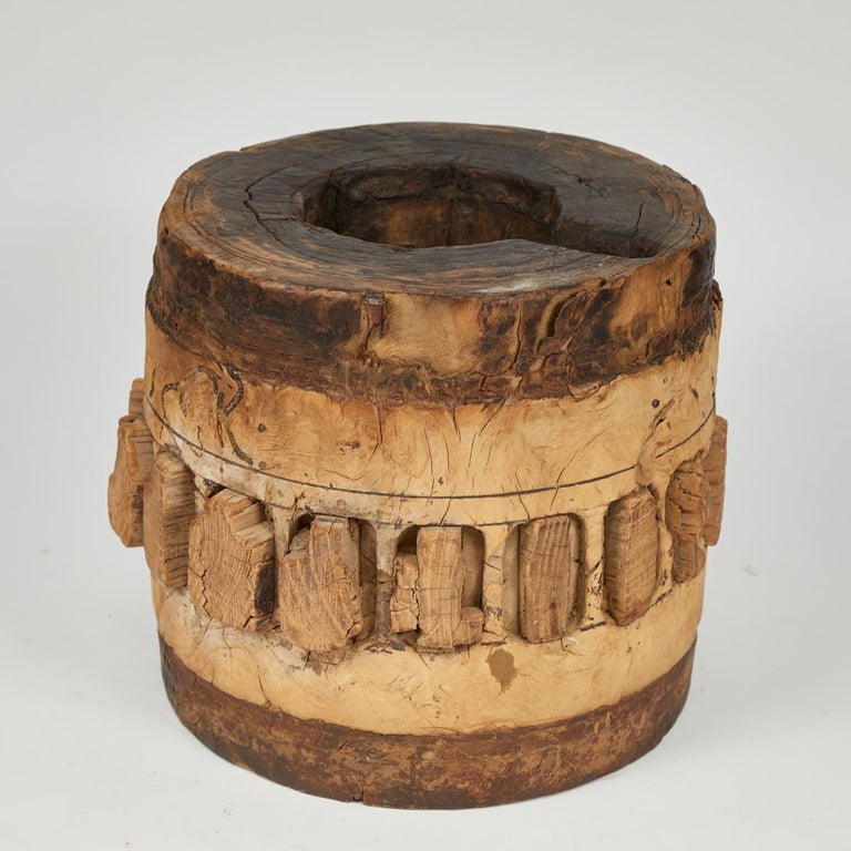 Rustic Wooden Cog at 1stDibs