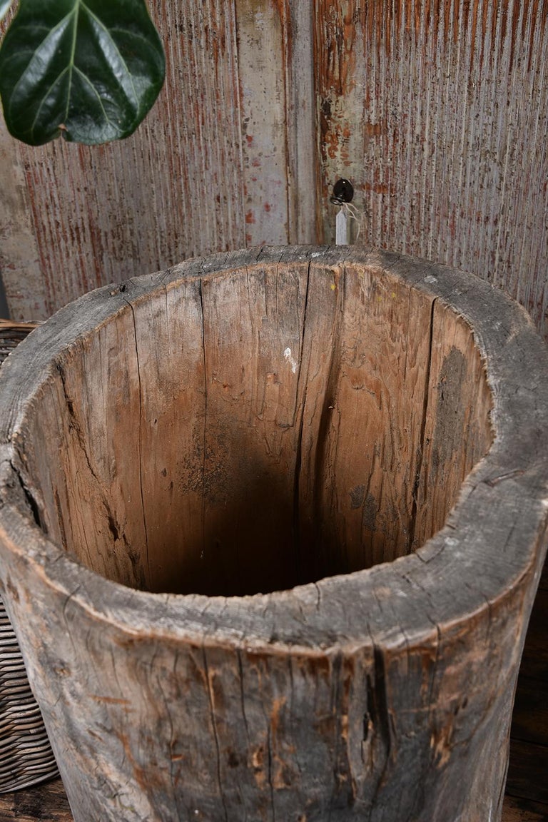 Rustic Wooden Planters For Sale at 1stDibs