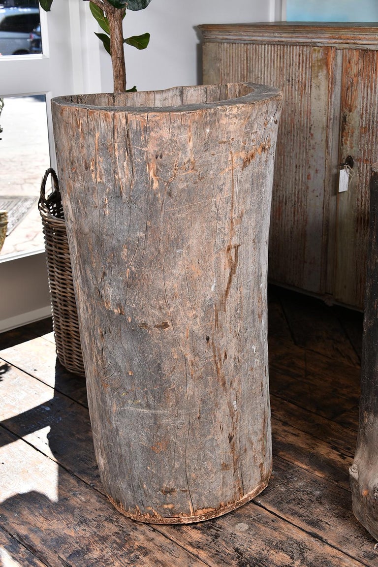 Rustic Wooden Planters For Sale at 1stDibs