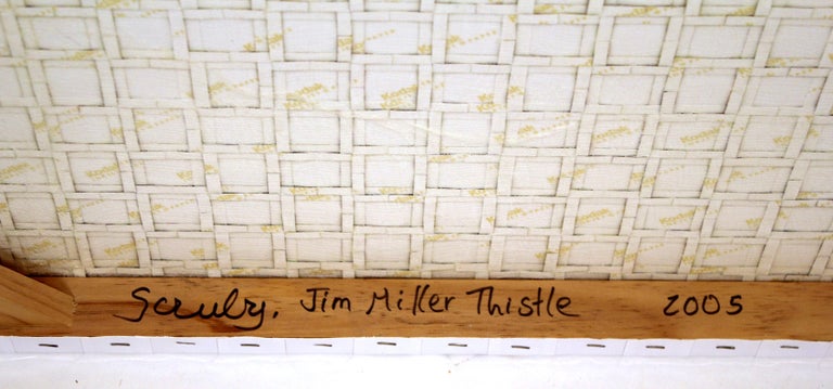 Rusty Scruby Photographic Reconstruction Titled Jim Miller Thistle ...