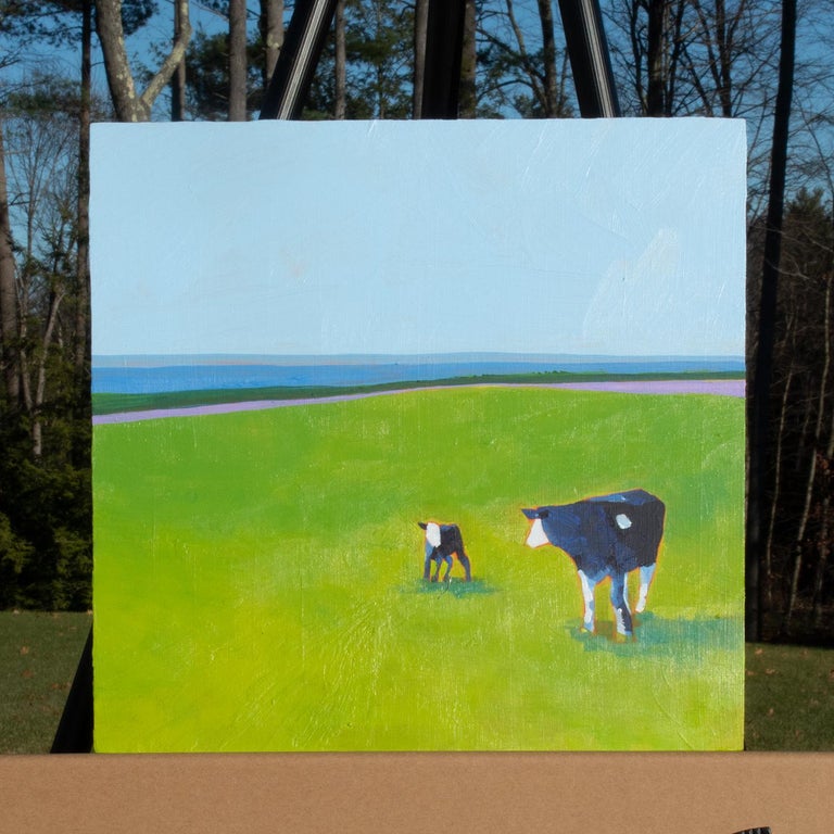 Ruth LaGue - Mother and Child, Original Painting For Sale at 1stDibs