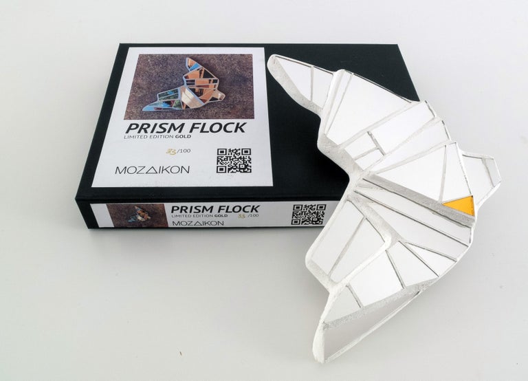 Ruth Minola Scheibler - Prism Flock Gold For Sale at 1stDibs