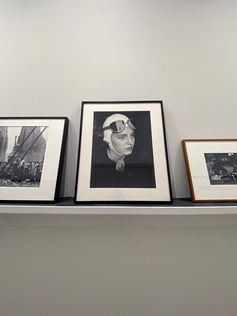 Ruth Orkin - Jinx in goggles, Florence, Italy For Sale at 1stDibs