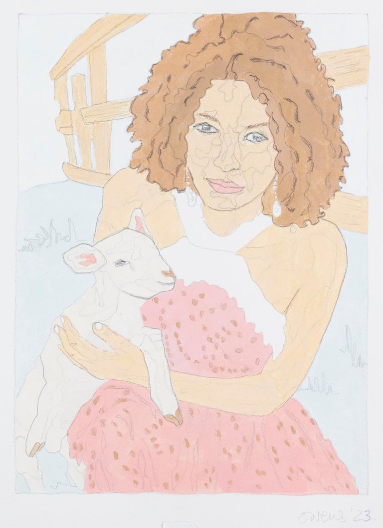 Ruth Owens - See Me, Countryside, study For Sale at 1stDibs